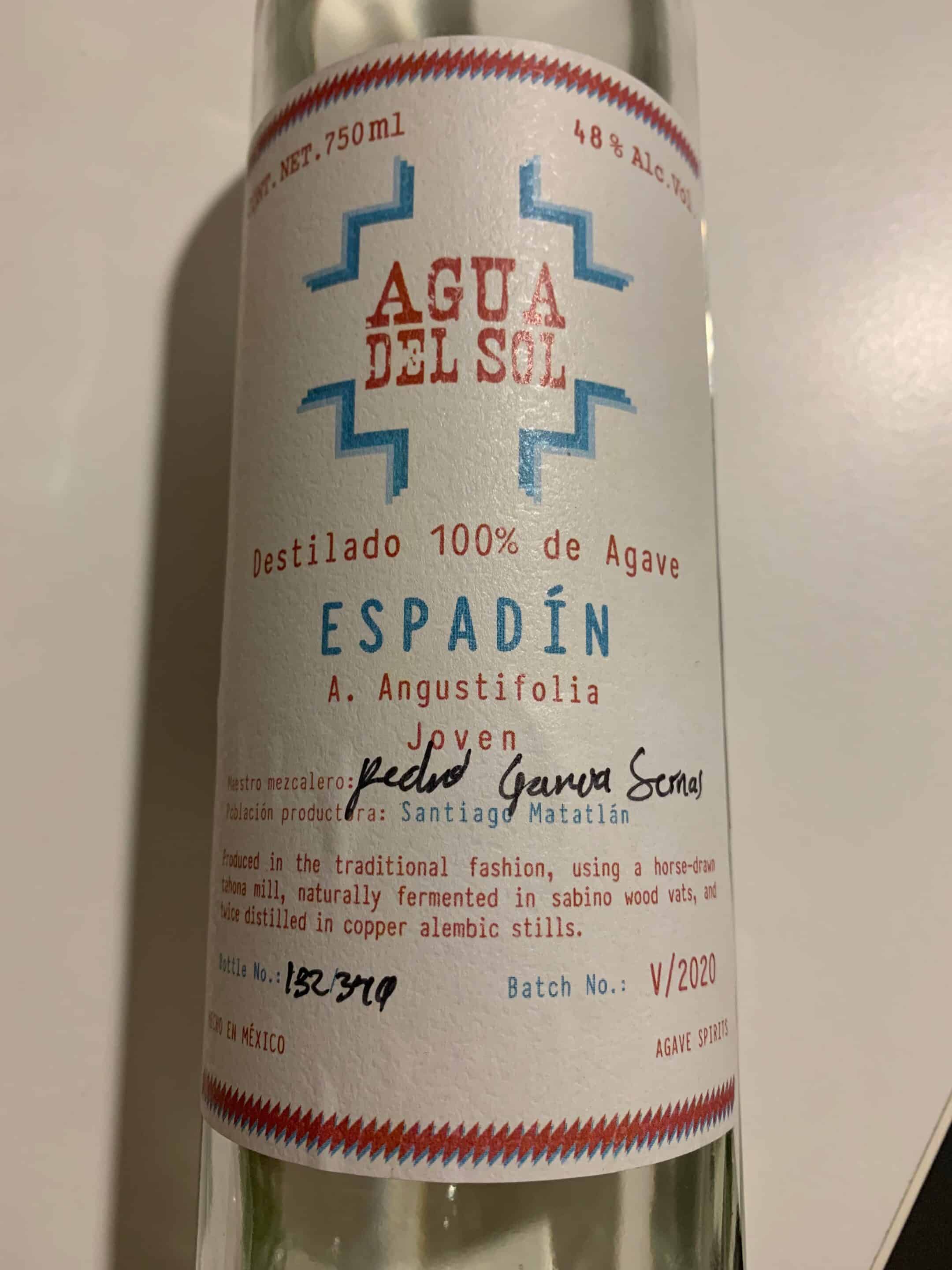 Agua del Sol Espadín Tasting Notes – Mezcalistas